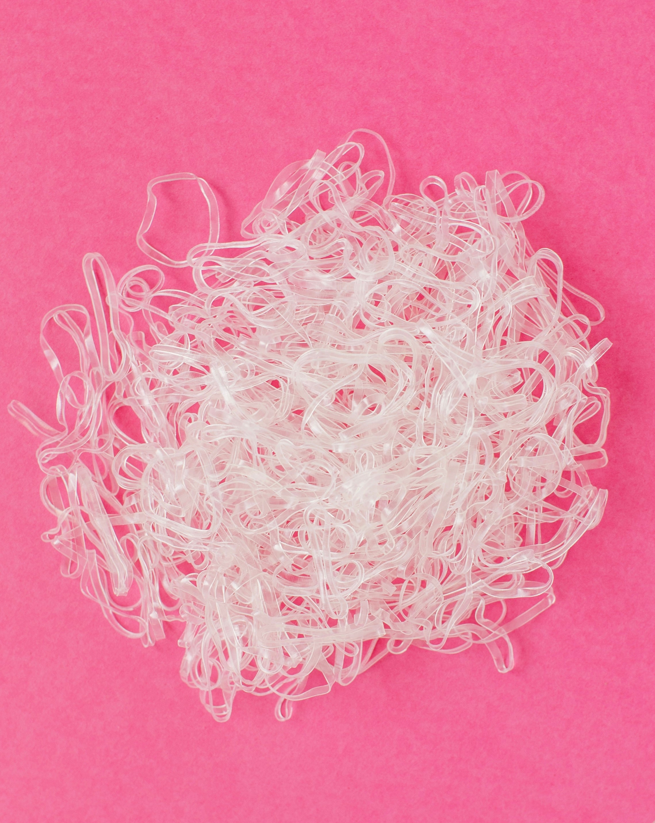 Clear plastic elastics – The Pony Pick